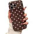 Bling Glitter Simple Polka Dots Camera Protect Magnetic Phone Case for ...