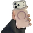 Bling Glitter Sparkle Camera Edge Magnetic Phone Case for iPhone ...