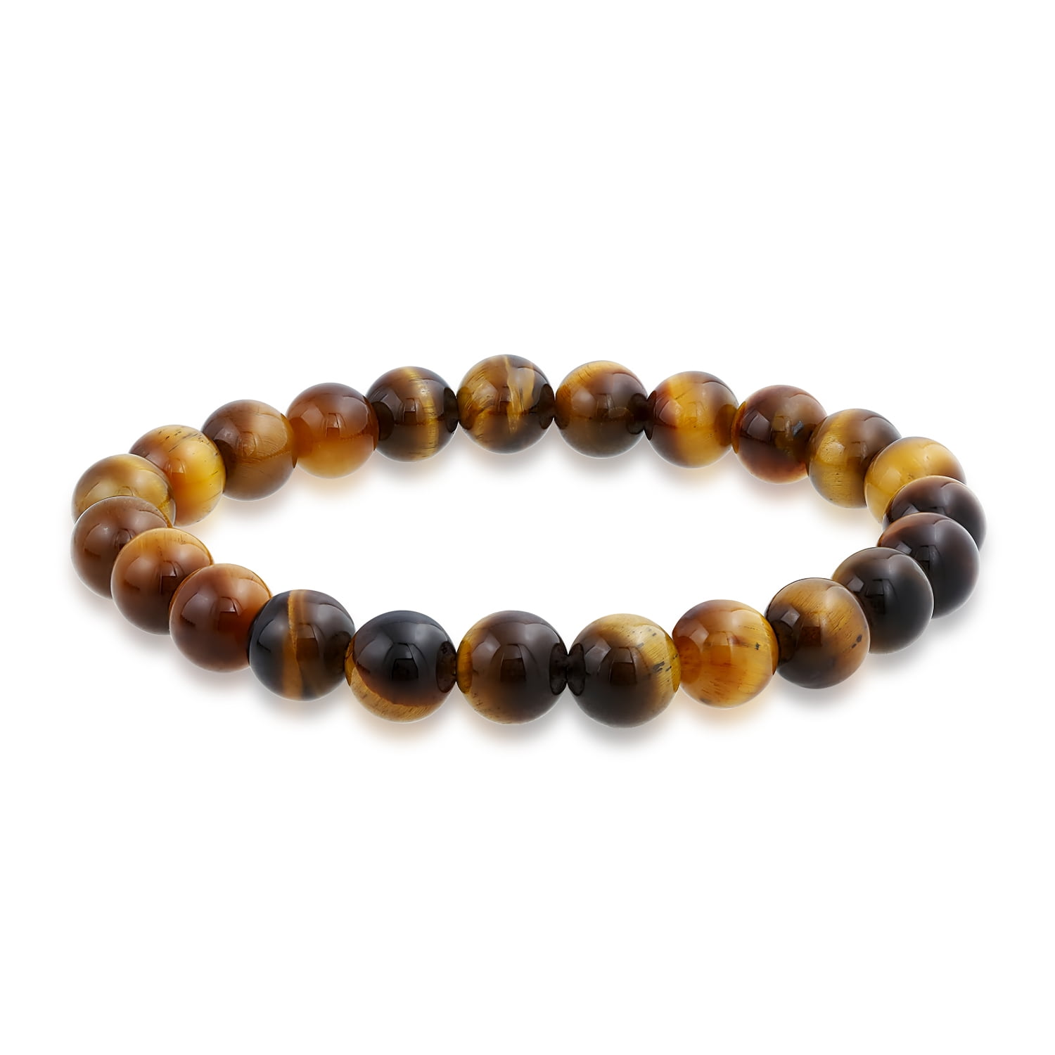 Bling Jewelry Womens Natural Multi-Color Gemstone 8MM Bead Stackable ...