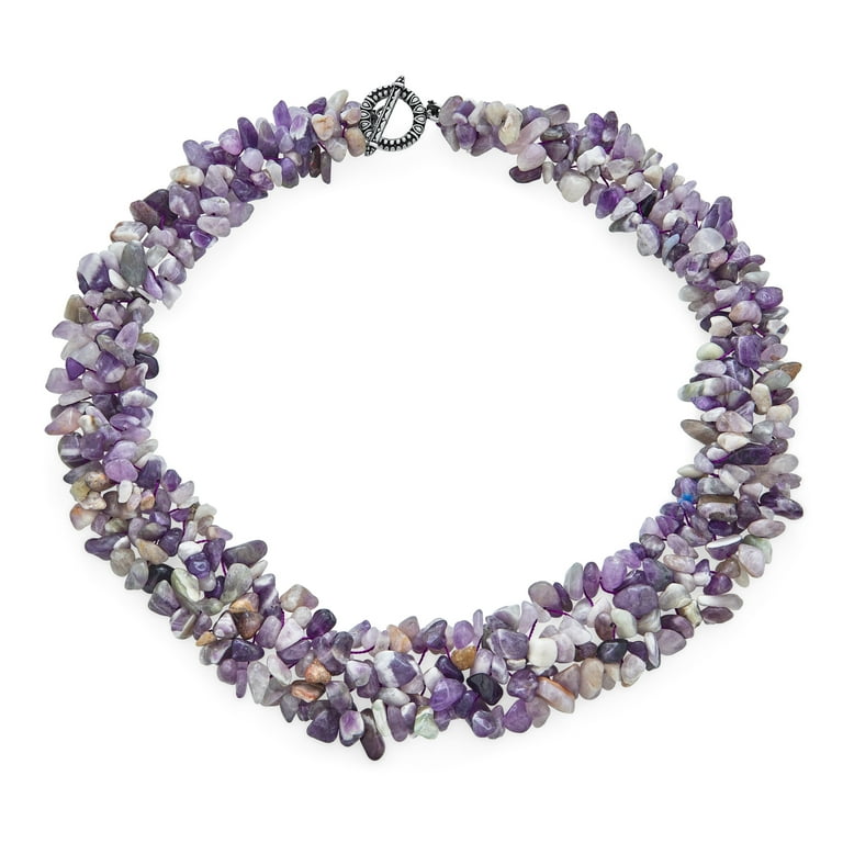 Chunky purple necklace store