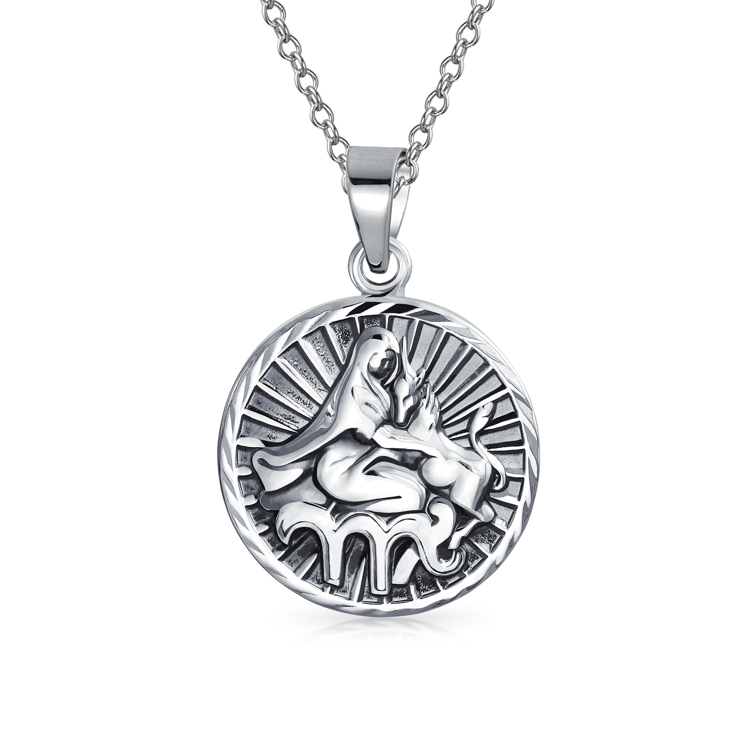 Bling Jewelry Unisex Virgo Zodiac Sign Astrology Horoscope Round ...