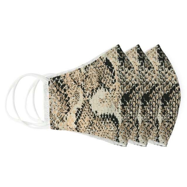 Bling Jewelry Variety Pack Python Snake Animal Print Cloth Face Mask ...