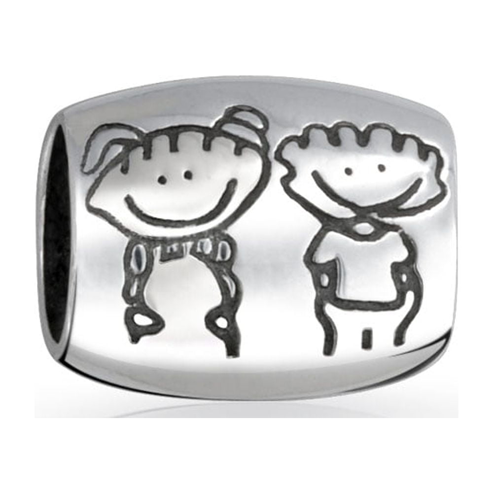Bling Jewelry Womens BFF Friendship Charm Bead Silver for European ...