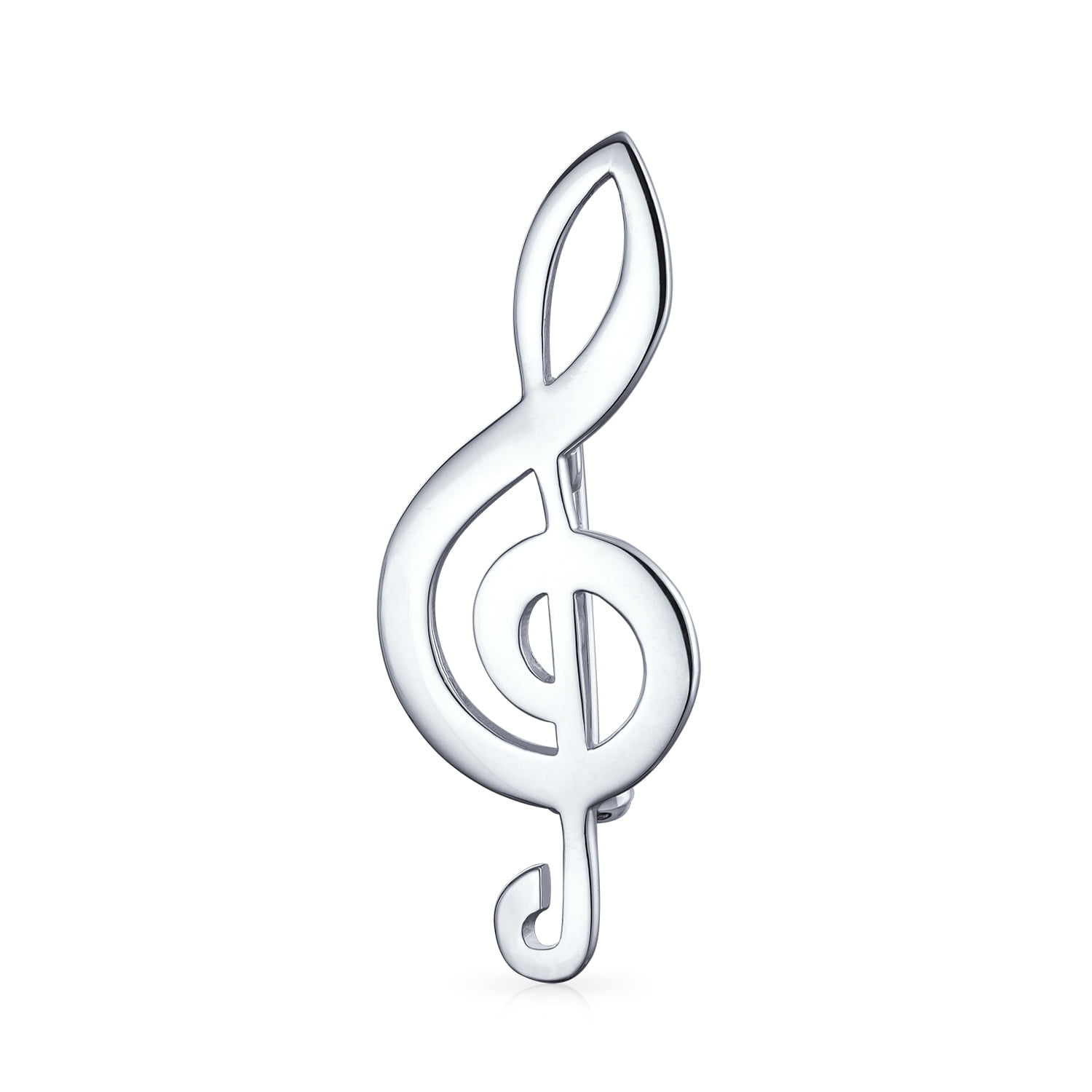 Bling Jewelry Womens Classic Treble G Clef Brooche Pin for Musicians in ...