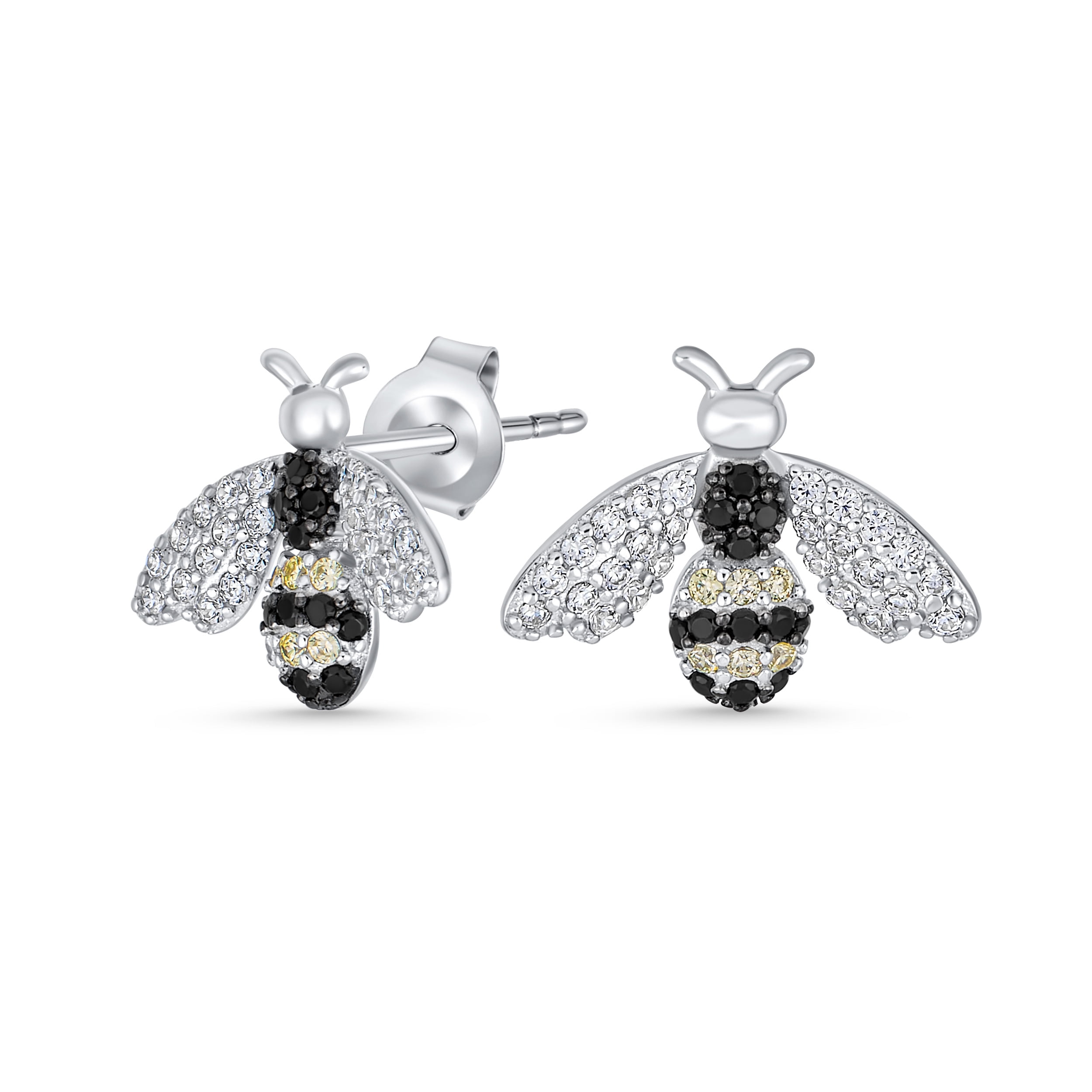 Bling Jewelry Womens Estate Vintage Art Deco Queen Bumble Bee Stud ...