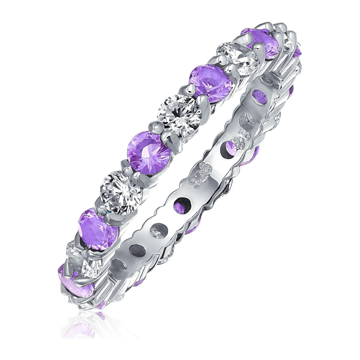 Bling Jewelry Womens Two Tone Green Cocktail Statement Ring with CZ ...