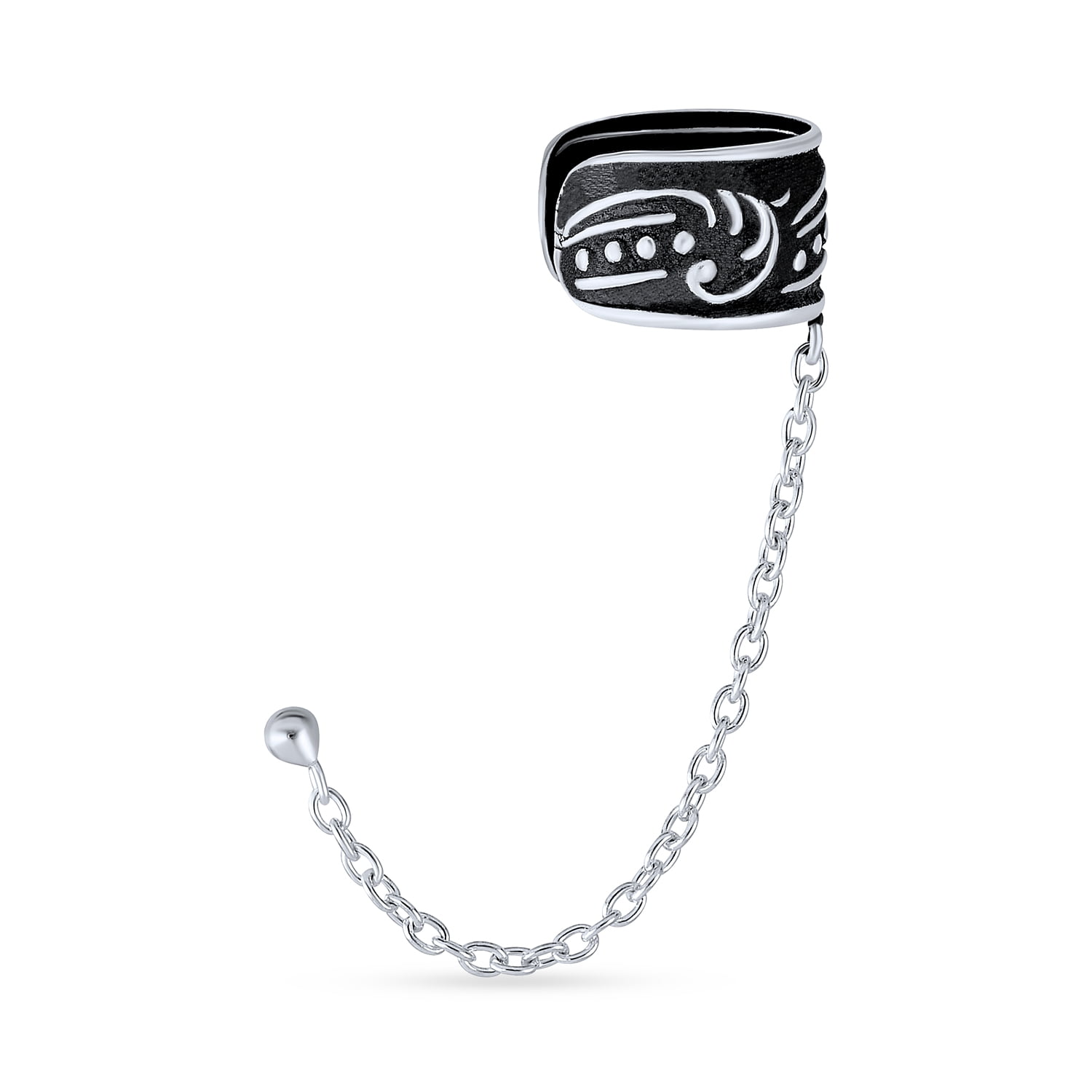 Bling Jewelry Womens Unisex Celtic Viking Ear Cuff Cartilage Swirl Sun ...