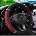 Bling Leather Steering Wheel Cover Protector, Elastic PU Leather with ...