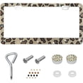 Bling License Plate Frame, Handcrafted Rhinestone License Plate Holder ...