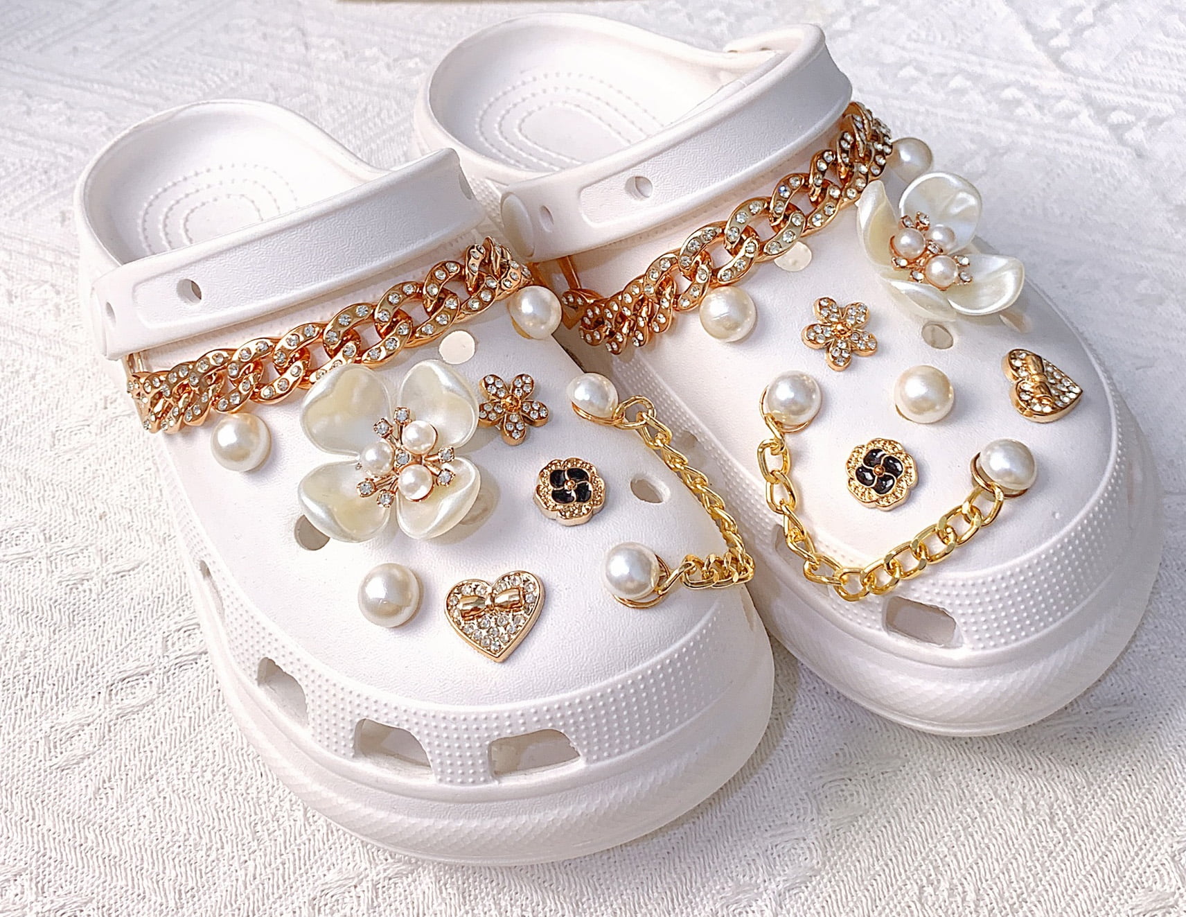 Bling Metal Charms, Shoe Charms Decoration Fits for Clog Sandals ...