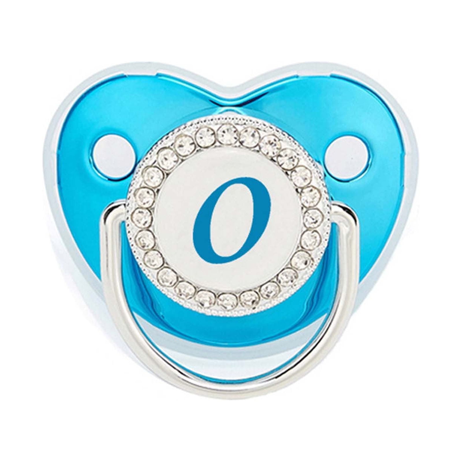 Bling Pacifier and Pacifier Clip 26 Letter Name Custom Pacifier Glitter ...