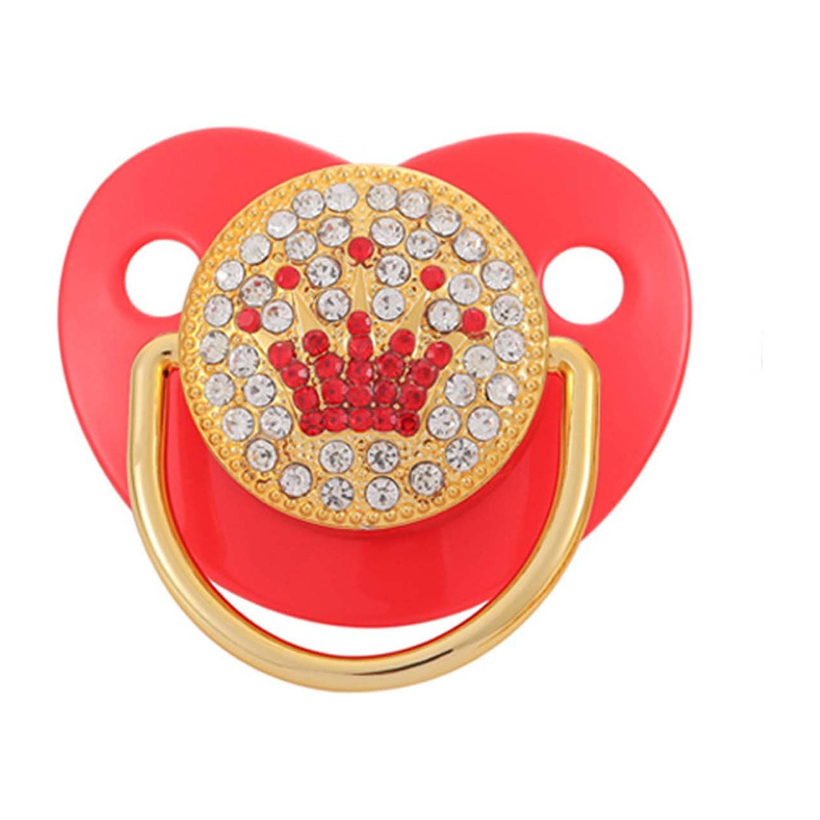 Bling Pacifier and Pacifier Clip Pacifier Glitter Pacifier Artificial ...