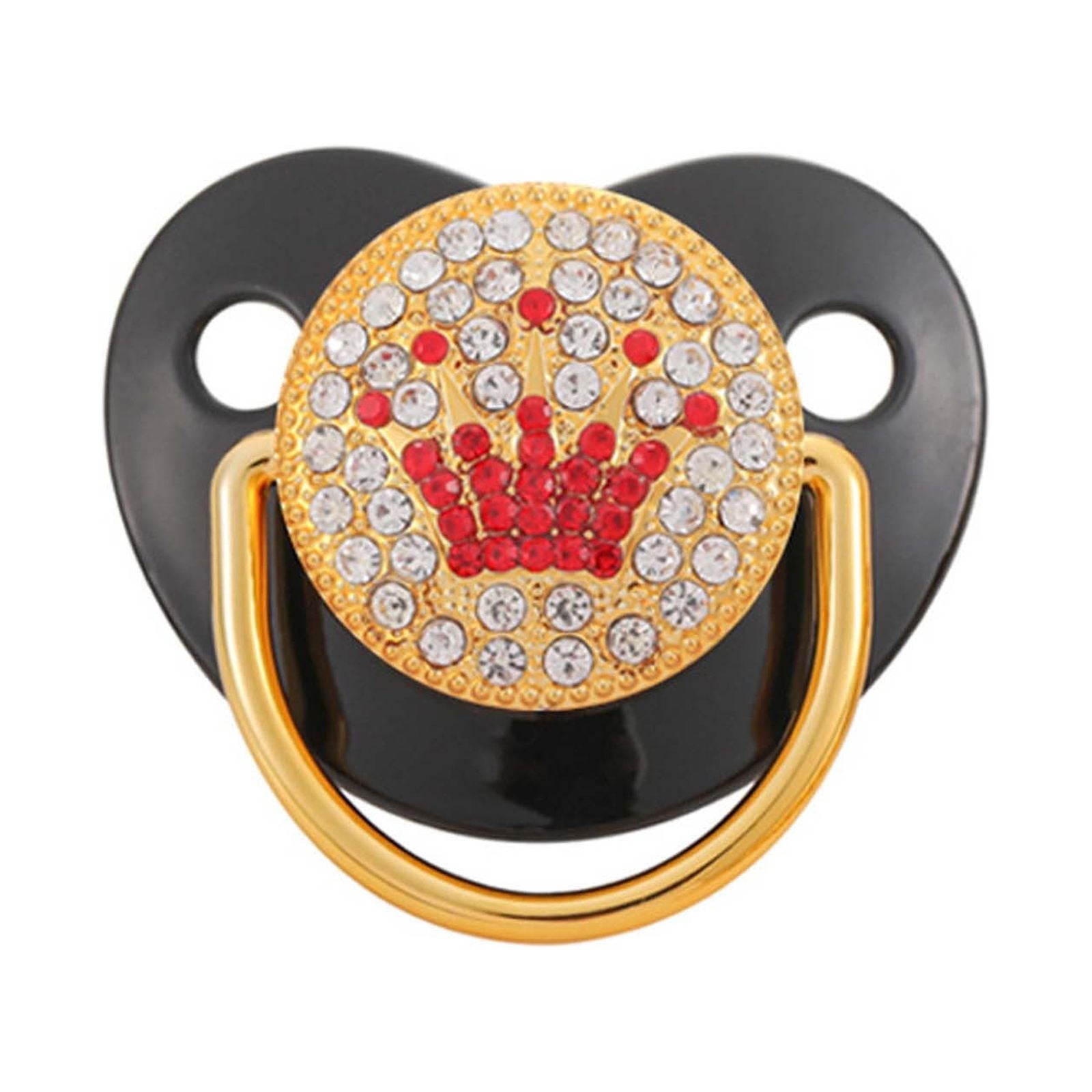 Bling Pacifier and Pacifier Clip Pacifier Glitter Pacifier Artificial ...