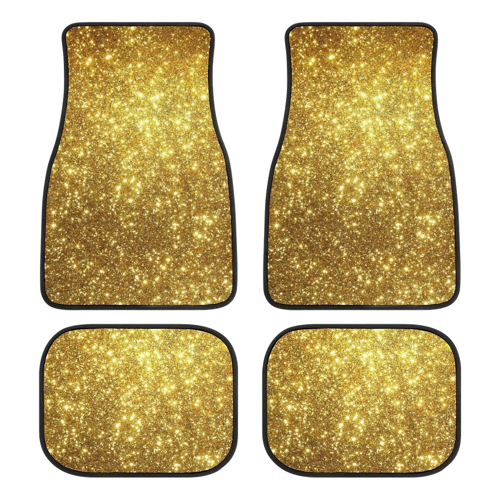 Bling Pink Car Floor Mats Fit Most Car Interior Rubber Floor Mats ...