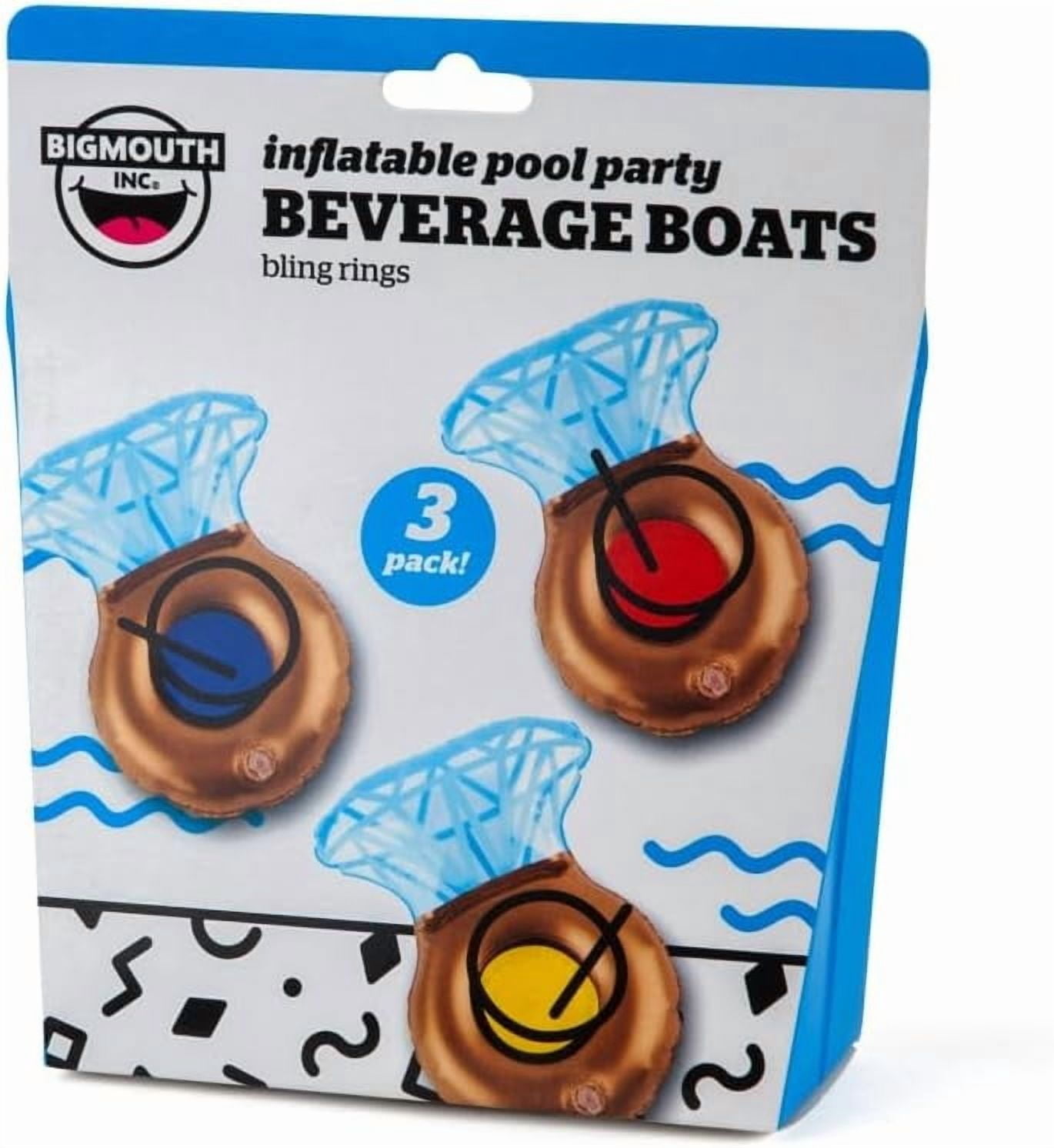 Bling Ring Beverage Float, Floating Cup Holders for Bachelorette Pool ...