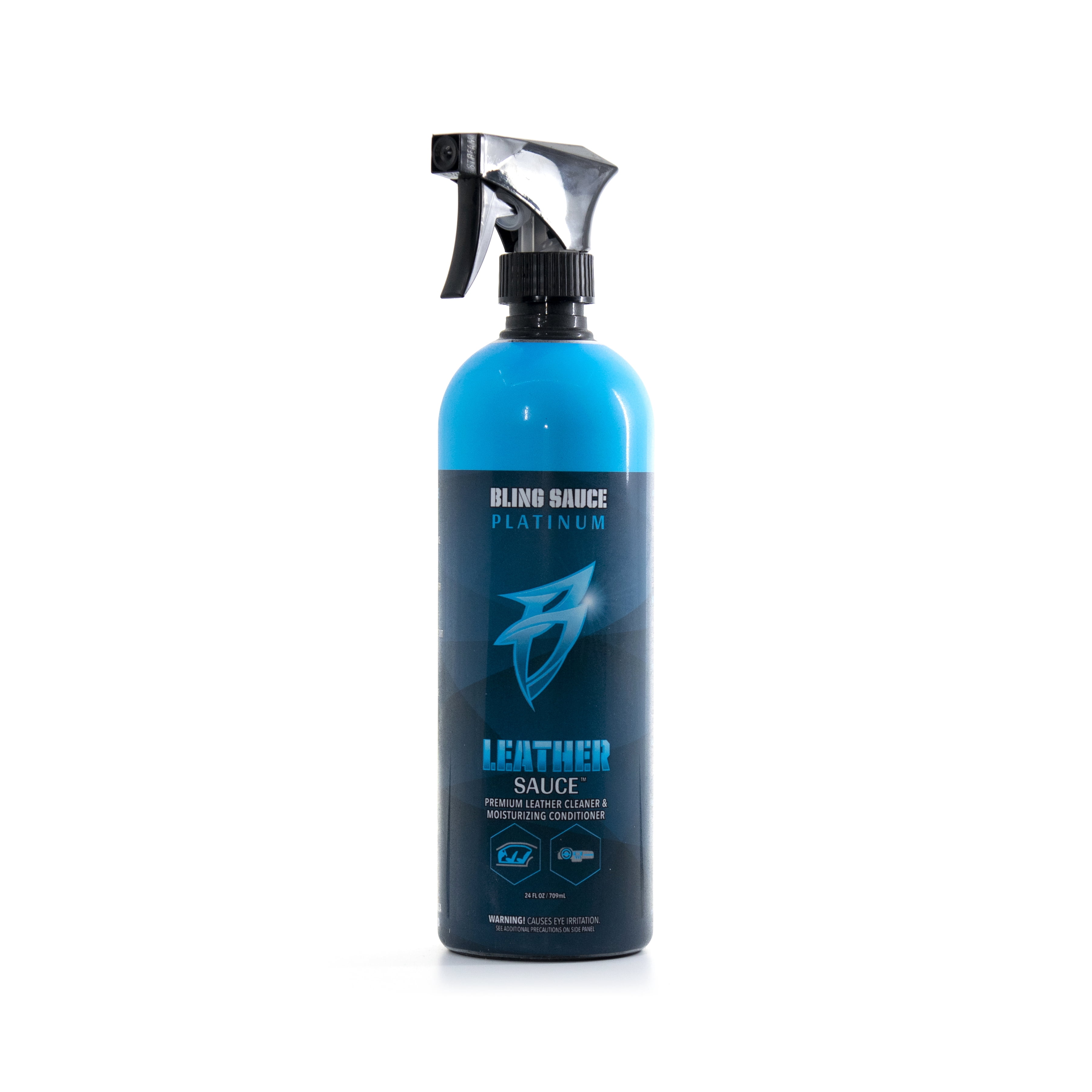 Bling Sauce Leather Sauce 24oz Car Leather Cleaner & Conditioner ...