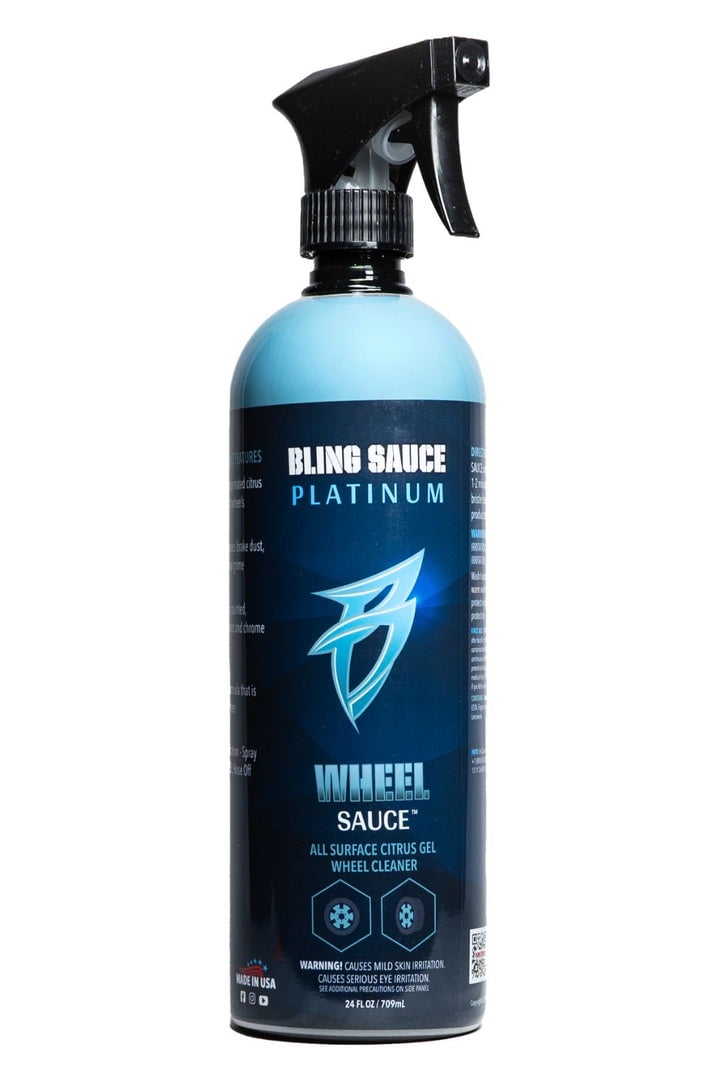 Bling Sauce Platinum Wheel Sauce, All Surface Citrus Gel Wheel Cleaner ...