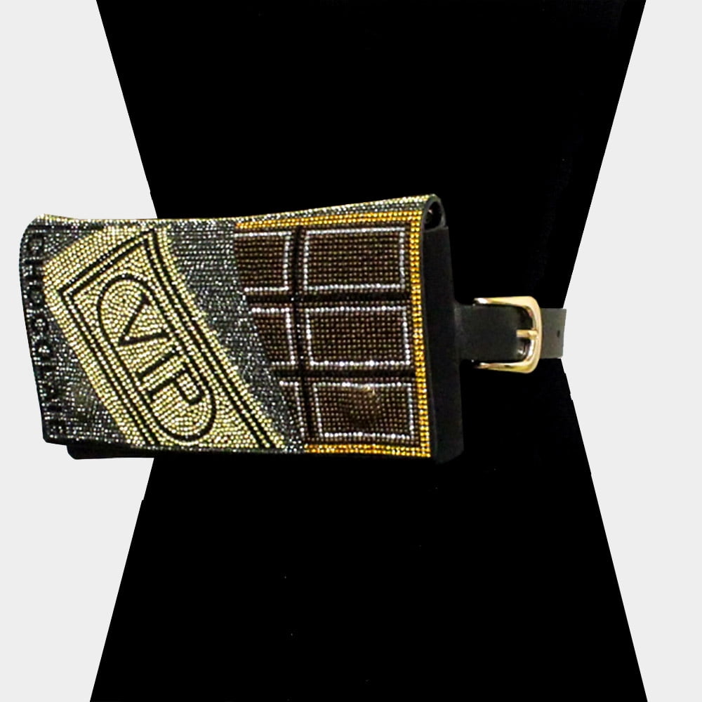 Bling VIP Credit Card Fanny Pack / Belt / Crossbody Bag - Walmart.com