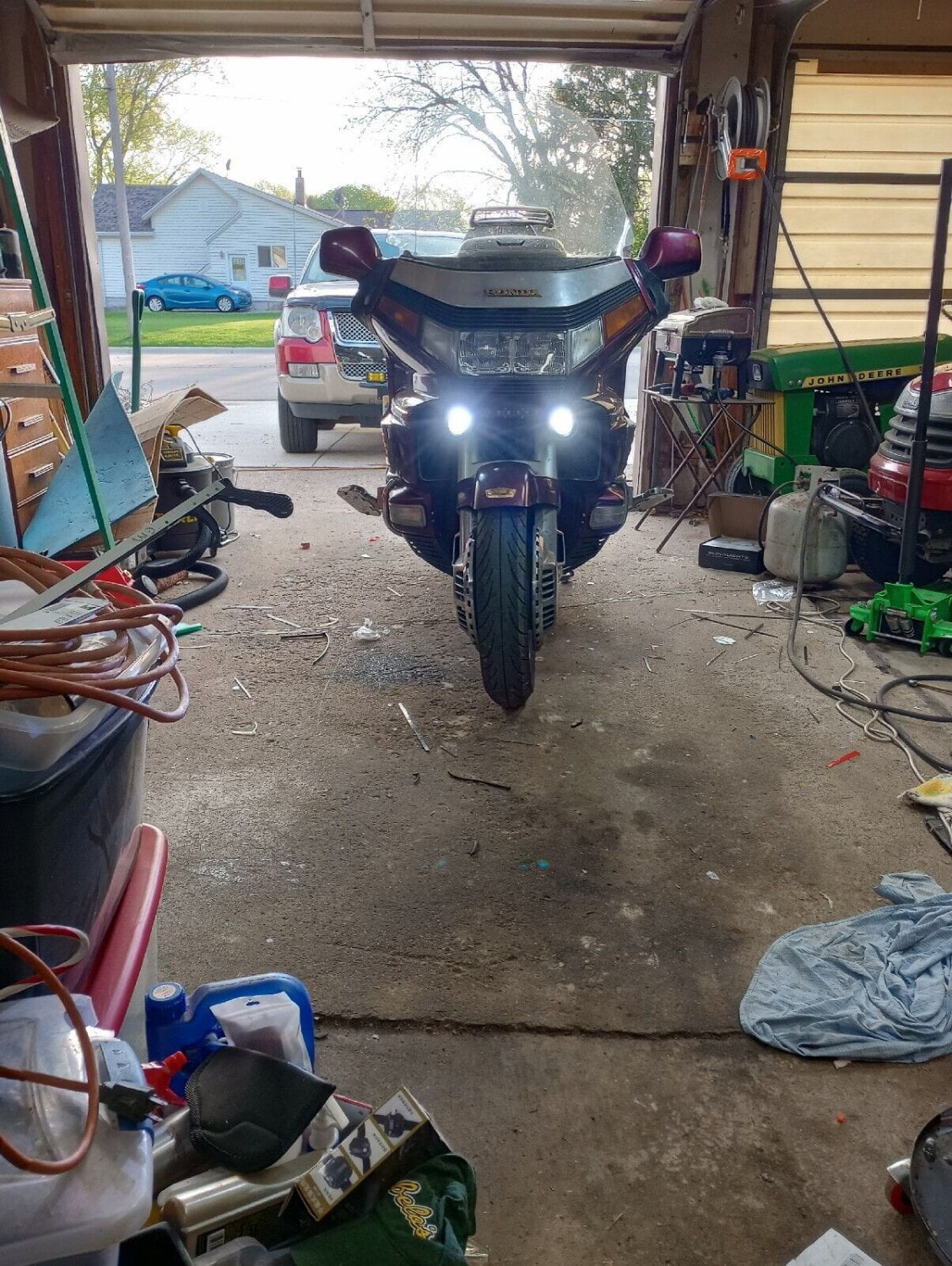 BlingLights Brand Halo Angel Eye LED Fog Lights for Honda Gold Wing ...