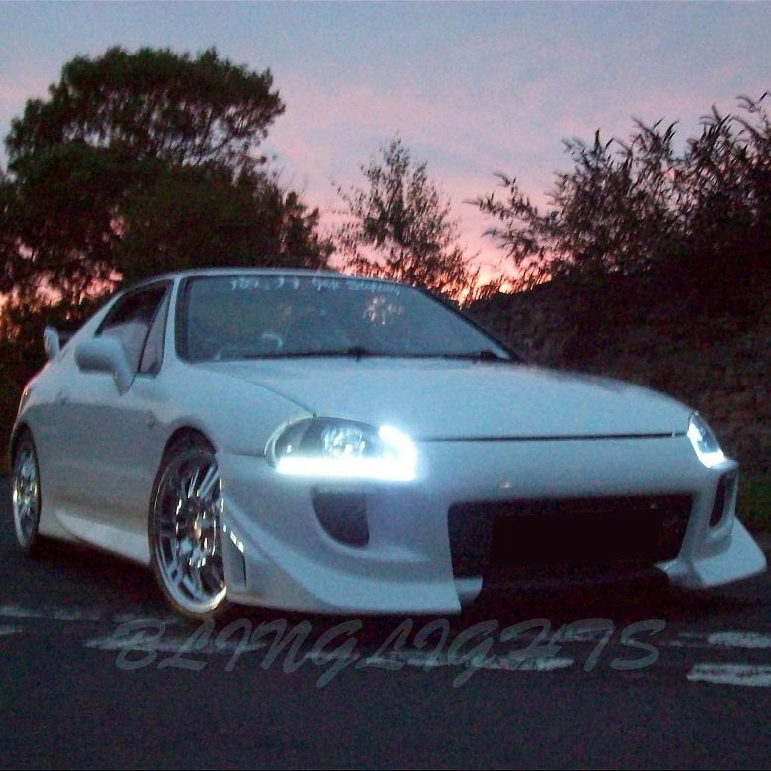 BlingLights Honda Del Sol LED DRL Light Strips for Headlamps Headlights ...
