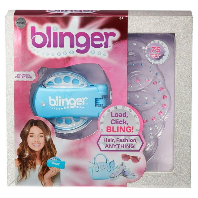 Blinger Diamond Collection Glam Styling Tool - Load, Click, Bling! Hair ...