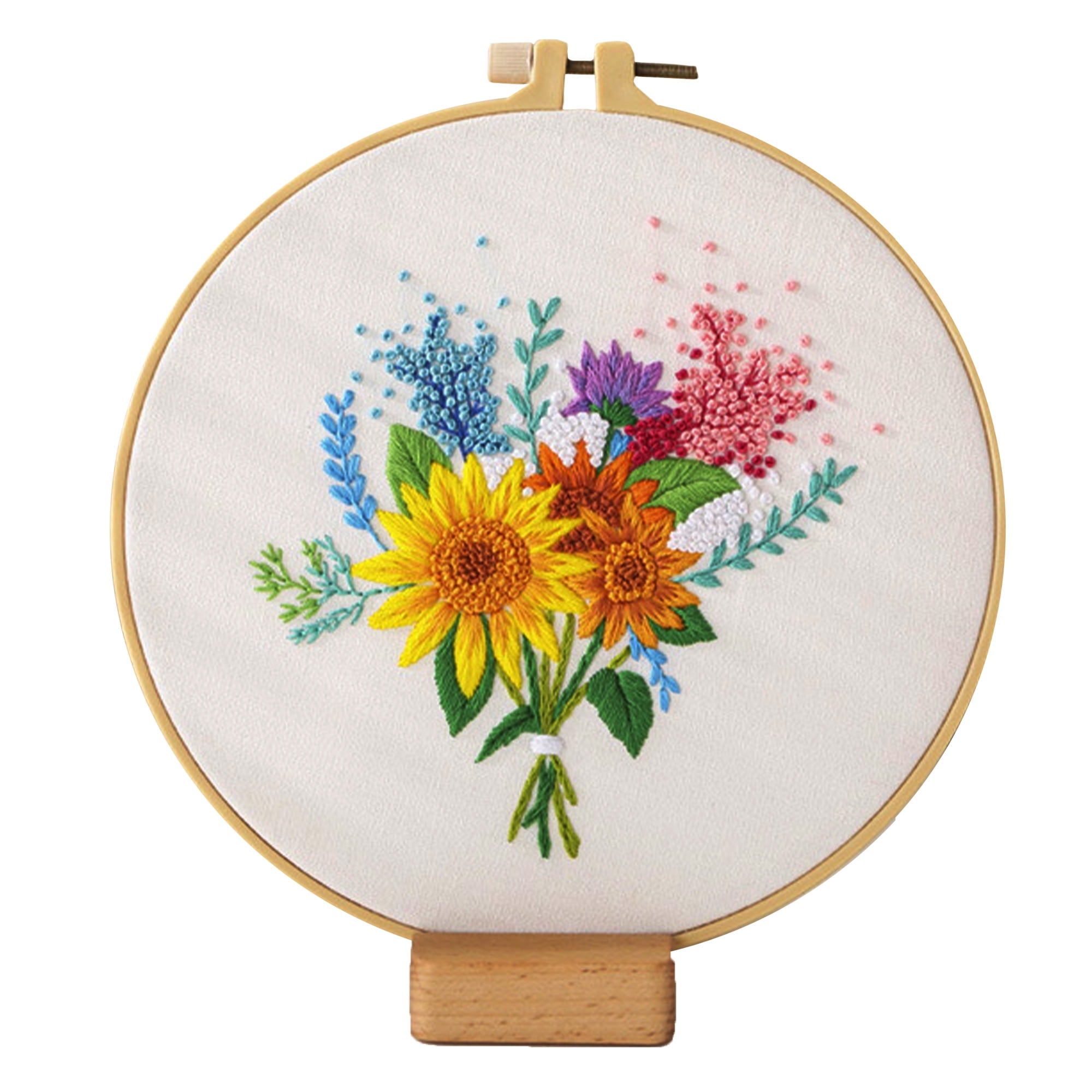 Blingpainting Handheld Flower Embroidery - Easy-to-Use, Portable ...