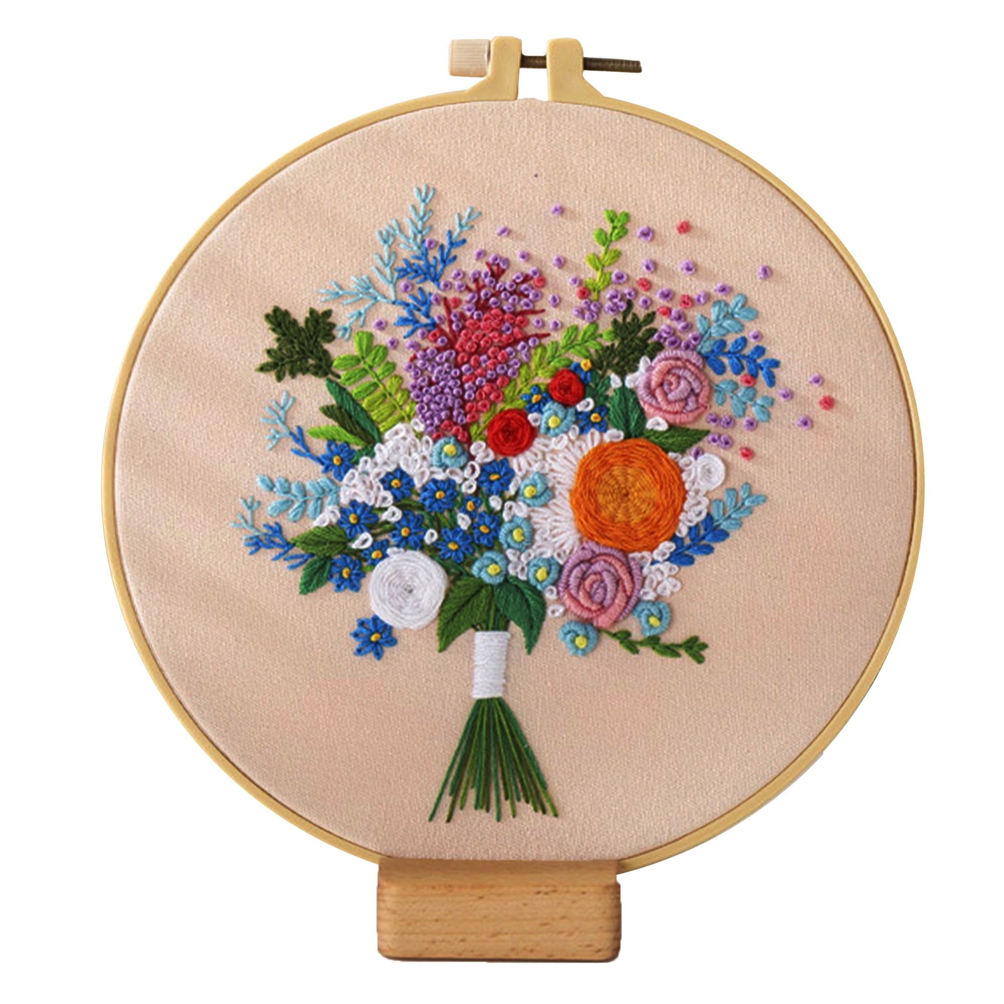 Blingpainting Handheld Flower Embroidery - Easy-to-Use, Portable ...