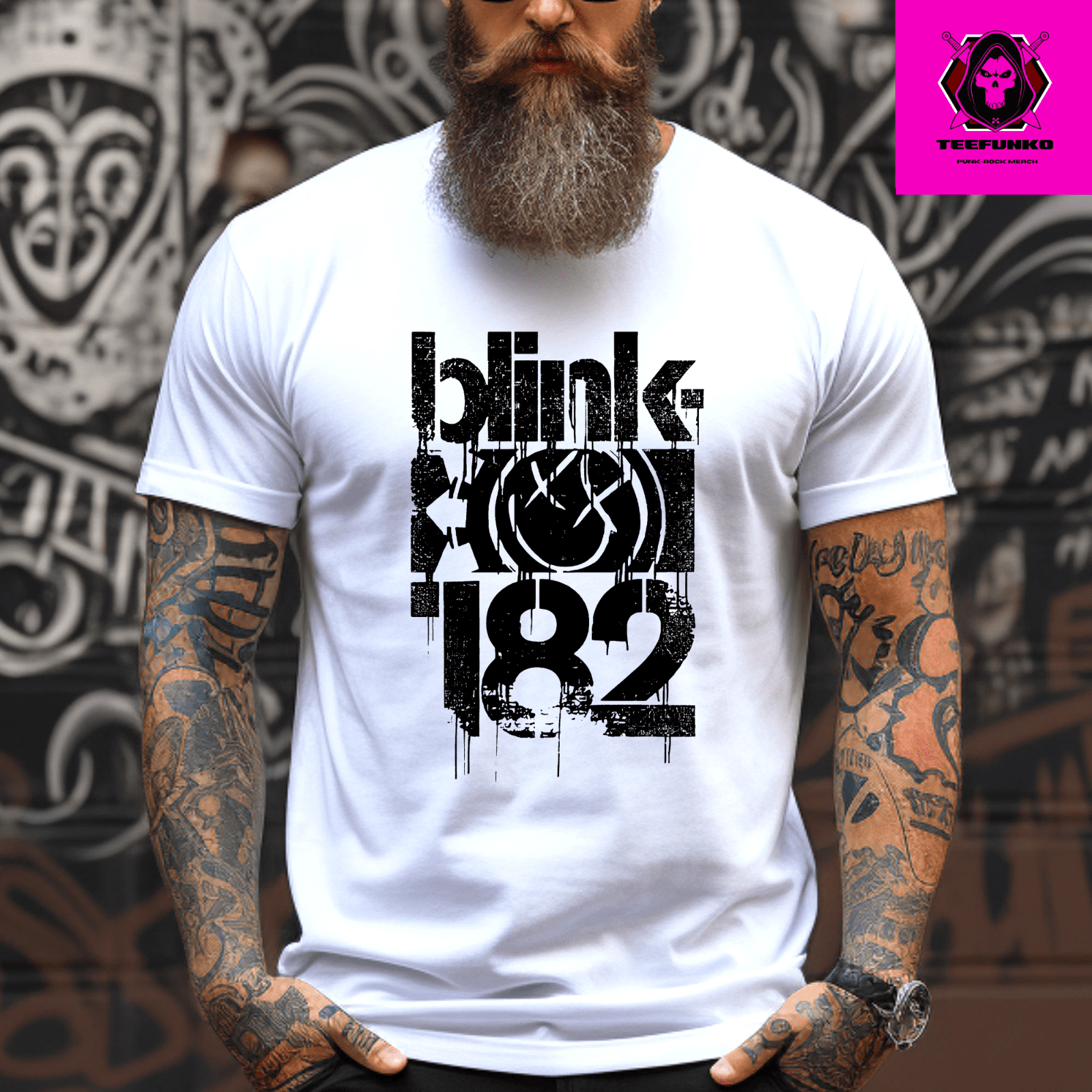 Blink 182 Punk Rock Band Tee Uni Quality Heavy Cotton T-SHIRT S ...