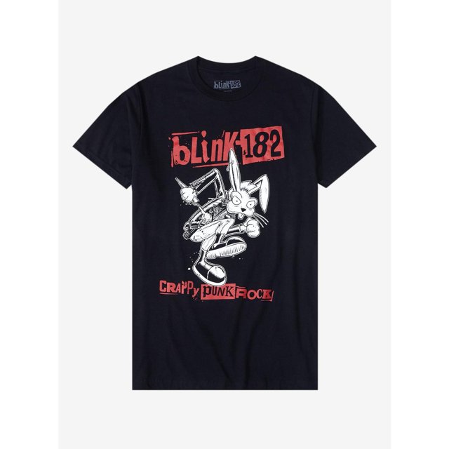 Blink-182 Punk Rock Bunny T-Shirt Shirt, Size 2Xl, Tee Dark Heather New ...