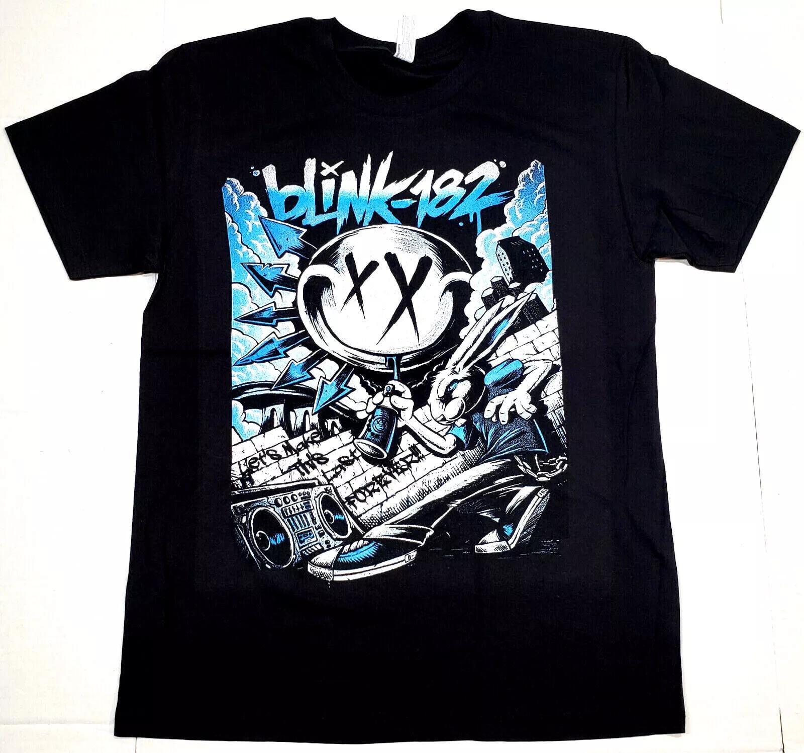 Blink 182 T-Shirt So Cal Alternatice Punk Rock Tee Men Black New Funny ...