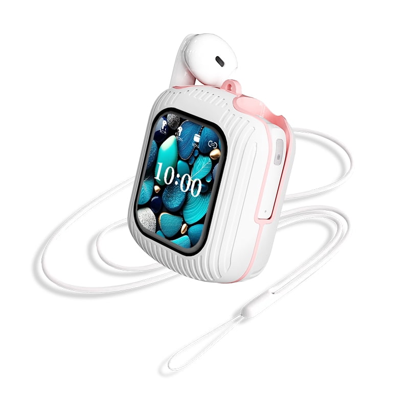 Blink Buds True Wireless Earbuds with Digital Display - White /Pink ...