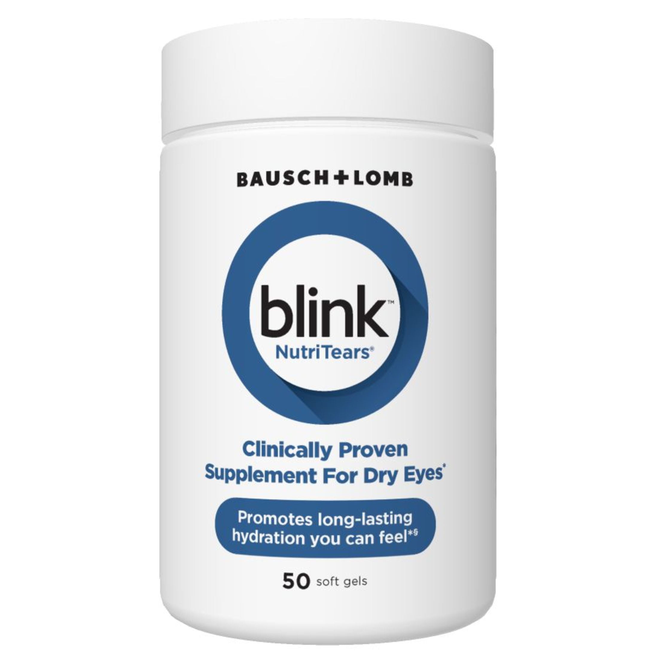 Blink NutriTears Clinically Proven Supplement for Dry Eyes, 50 Softgels ... Blink NutriTears Clinically Proven Supplement for Dry Eyes, 50 Softgels ...