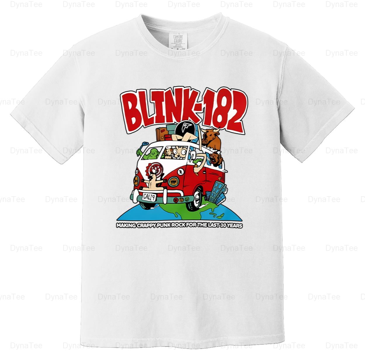 Blink One Eighty Two Crappy Punk Rock Shirt Pop Punk Band Fan Comfort Color T-Shirt Unisex, up ...