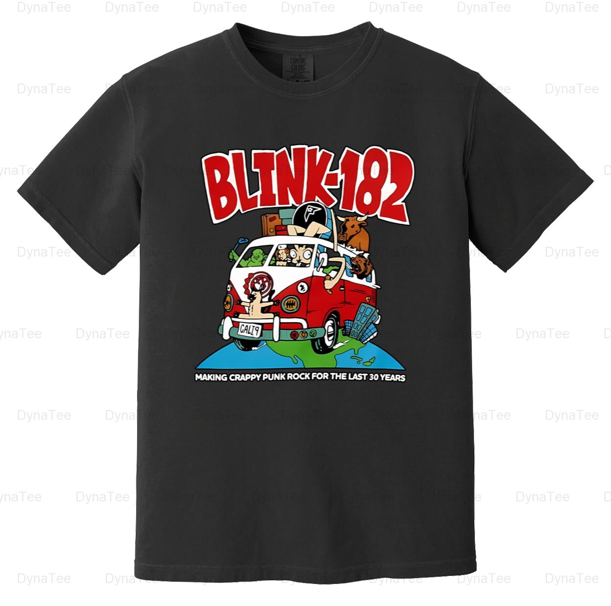 Blink One Eighty Two Crappy Punk Rock Shirt Pop Punk Band Fan Comfort Color T-Shirt Unisex, up ...