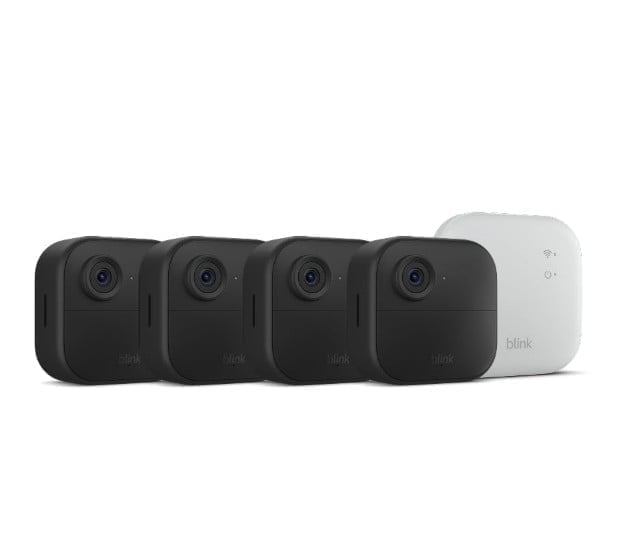 Wireless Outdoor Security Camera Kit – 4 Cameras with Sync Module XR ...