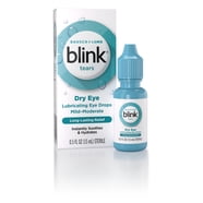Blink Contacts Lubricating Eye Drops, Lens Rewetting & Moisturizing ...