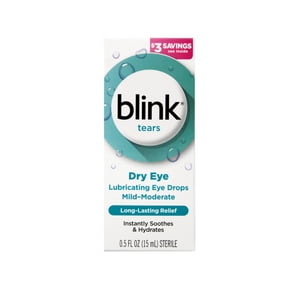 Sterile Artificial Tears Lubricant Eye Drops, 0.5 fl oz HSA/FSA ...