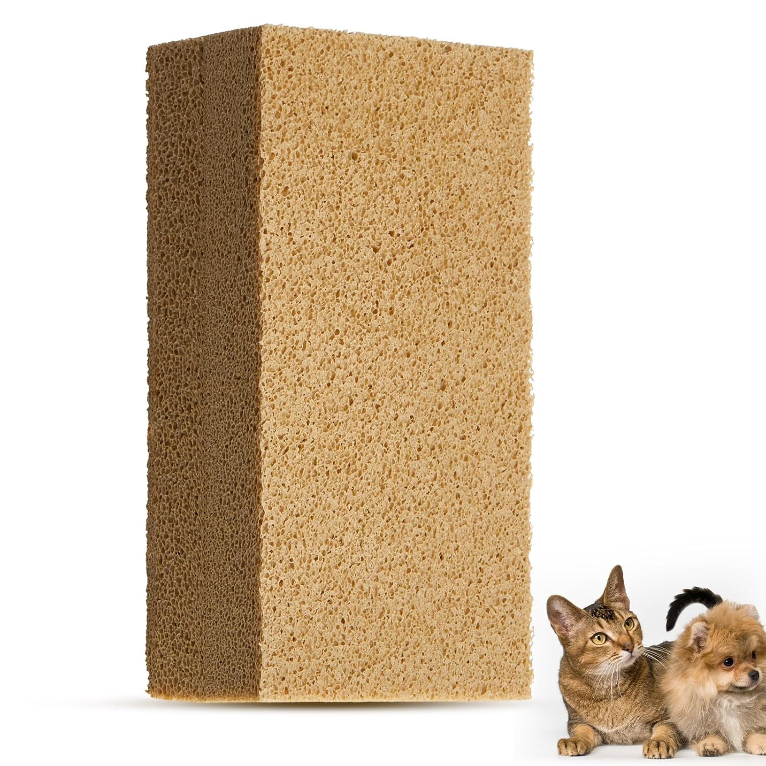 BlinkLLX Pet Hair Remover Sponge, Rubber Fur Lifter, 6.26 x 3.28 in ...