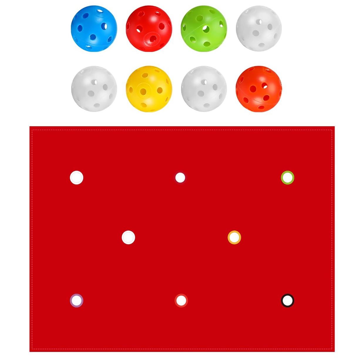 BlinkLLX 1 Set Hole Tarp Team Building Game 85 x 57 Inches Learning Fun ...