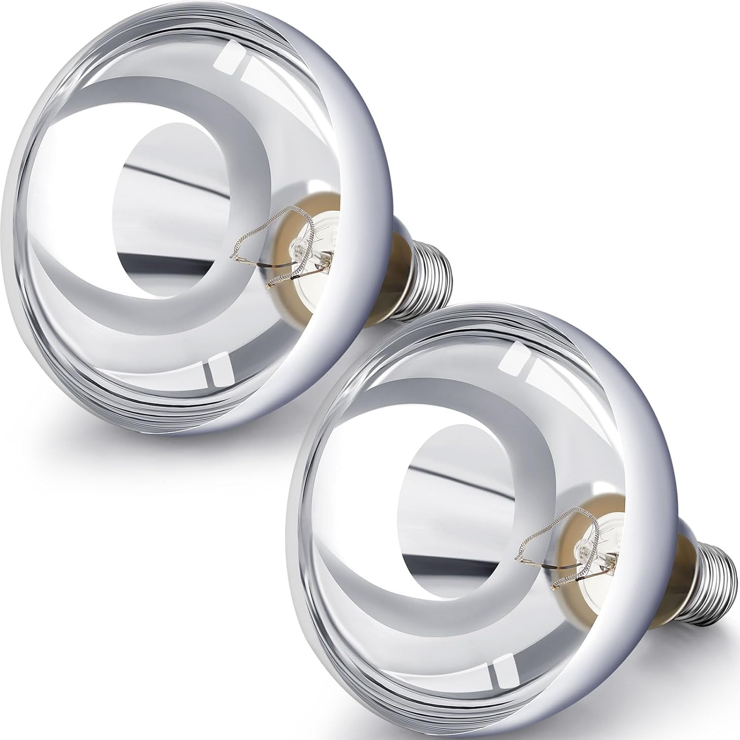 BlinkLLX 2 Pack 250 Watt Heat Lamp 120v R40 Heat Lamp Bulbs Glass ...