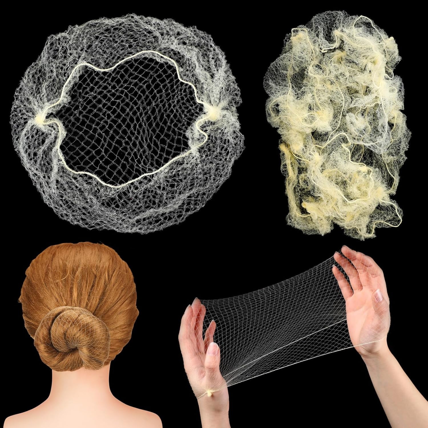 BlinkLLX 400 Pcs Hair Nets for Women, Hair Nets for Food Service ...