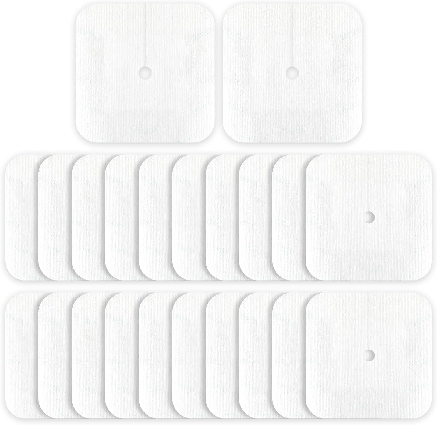 BlinkLLX Feeding Tube Pads 4 x 4 Inch Split Drain Adhesive Bandages PD Catheter G Tubes Covers ...