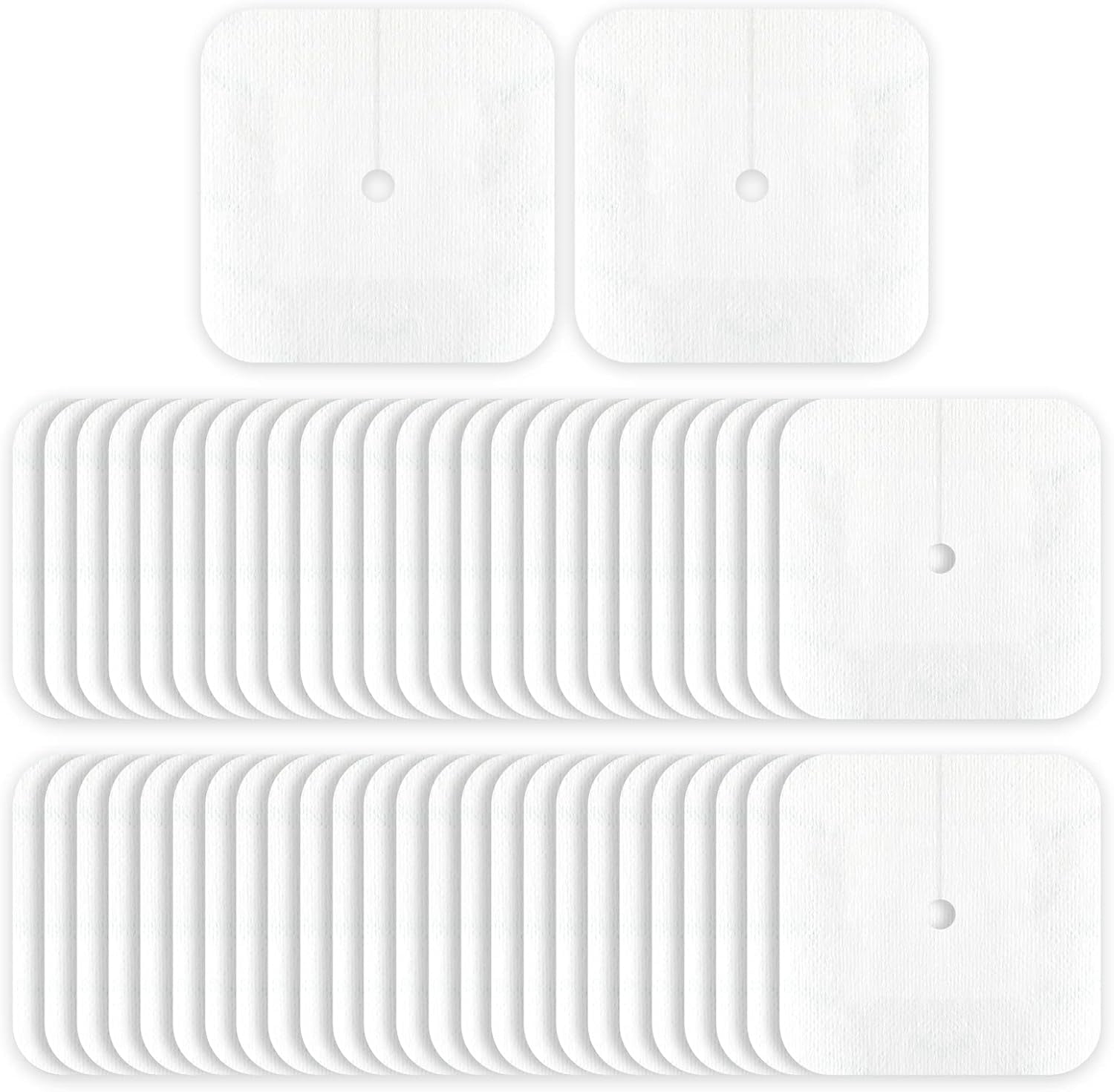 BlinkLLX Feeding Tube Pads 4 x 4 Inch Split Drain Adhesive Bandages PD ...