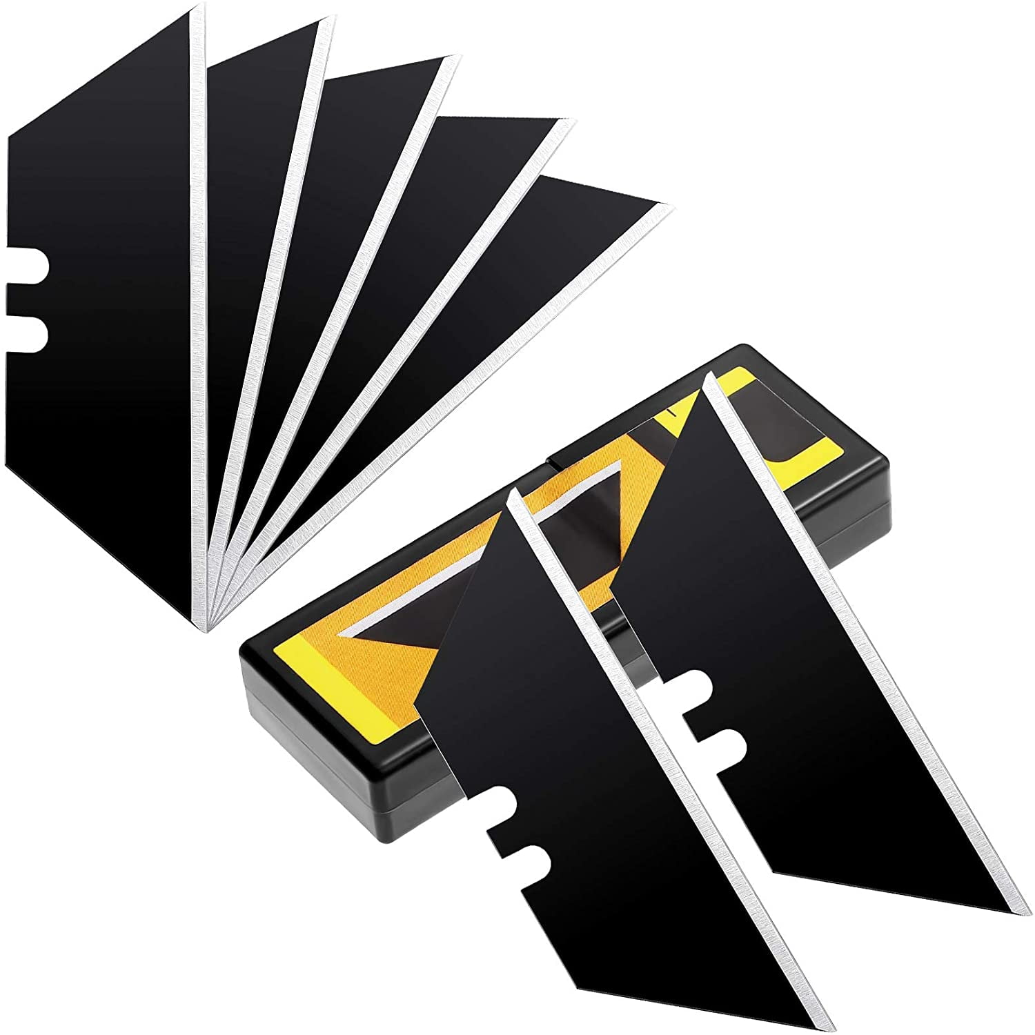 BlinkLLX Utility Knife Blades SK2 High-Carbon Steel Nice Tempered Fixed ...