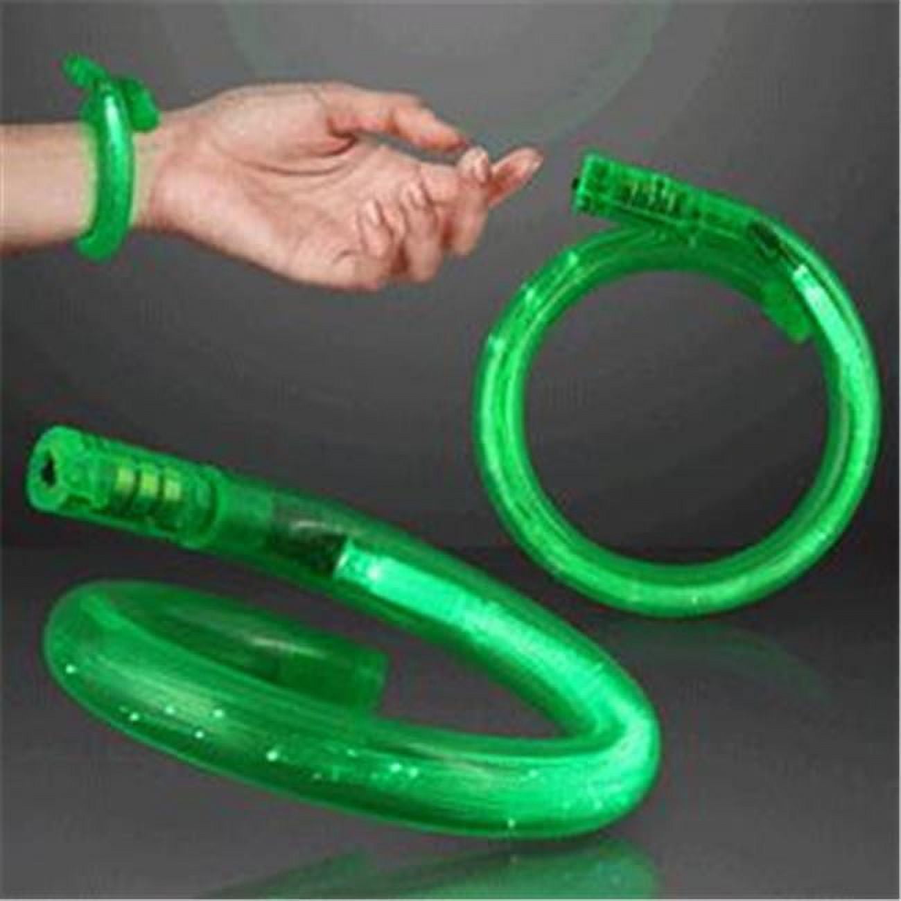 Blinkee 1145020 Light Up Tube Bracelet, Green - Walmart.com