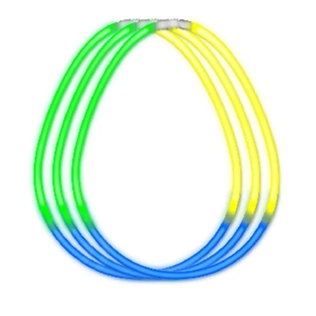 Blinkee 1705000 Glow Necklace Tri Color Tube of Fifty - Walmart.com