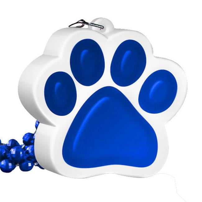 Blinkee 3480070 Light Up Paw Print Charm Necklace, Blue - Walmart.com