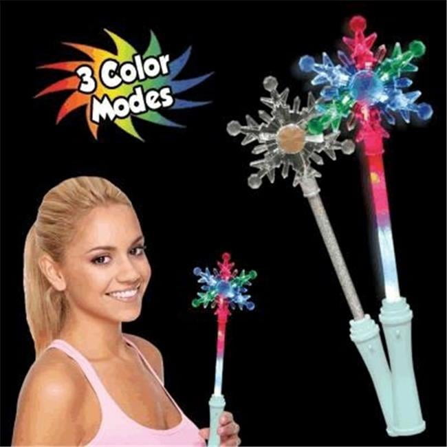 Blinkee 830137 Light Up Snowflake Wand, Multi Color - Walmart.com