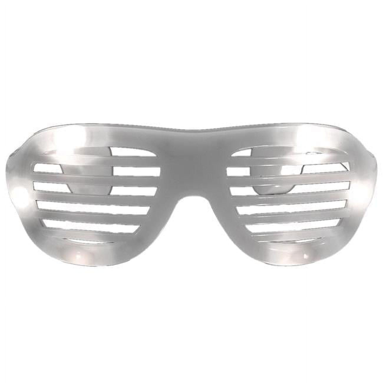 Blinkee 870070 LED Hip Hop Sunglasses, White - Walmart.com