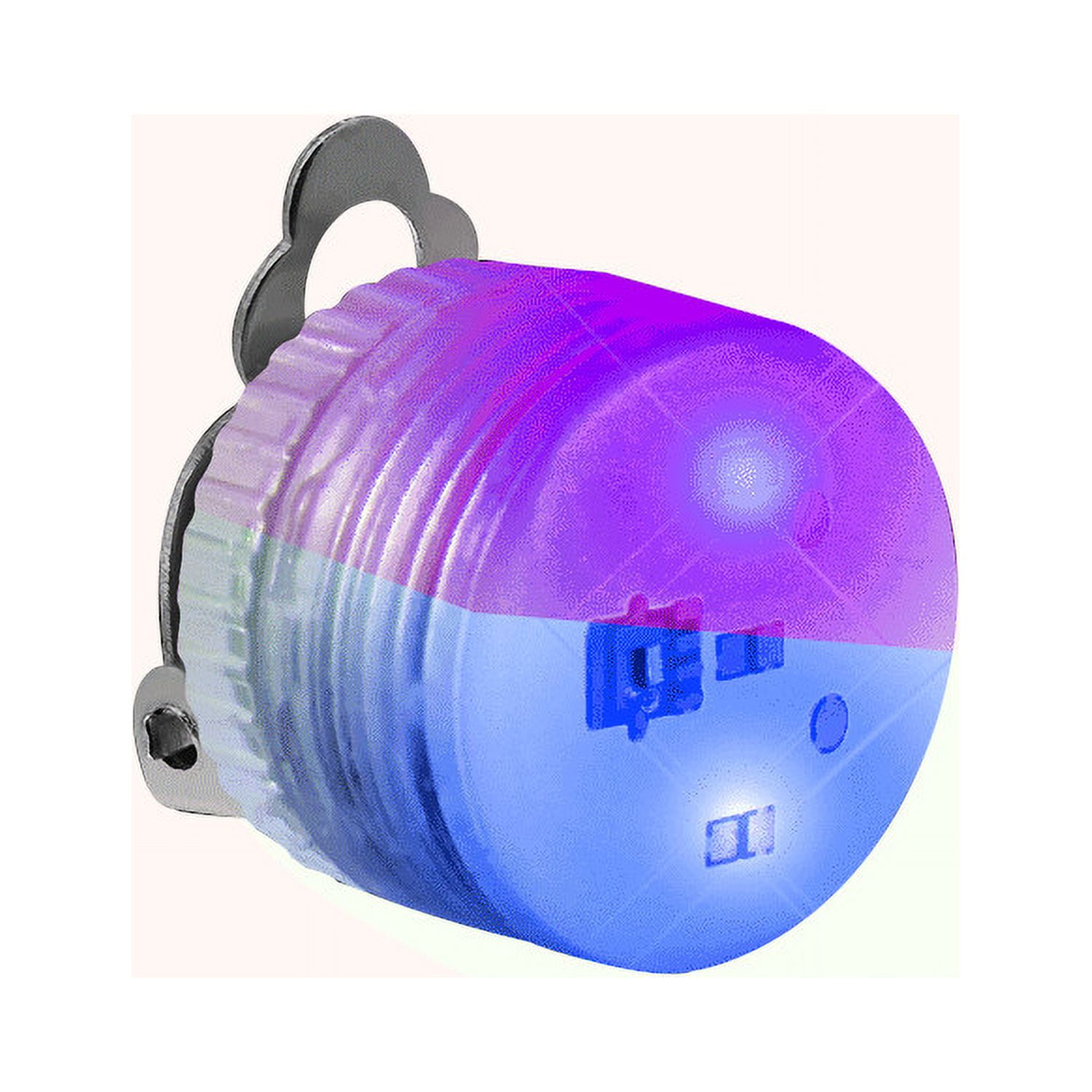 Blinkee Clip Flashing Body Light Lapel Pins, Purple & Blue - Walmart.com